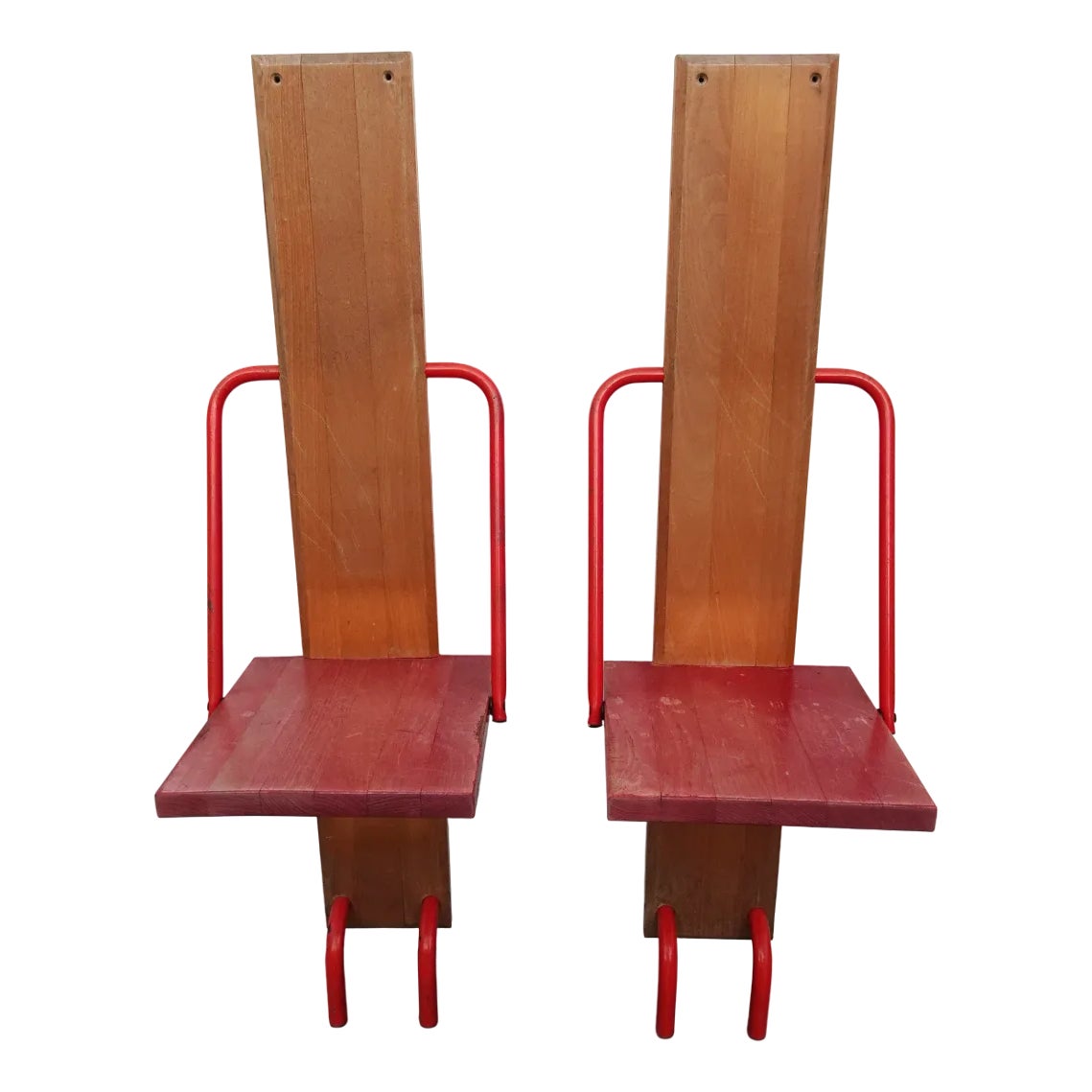 Vigar Wall Folding Chairs in Wood by Anne Jonasson and John Dalin for ...