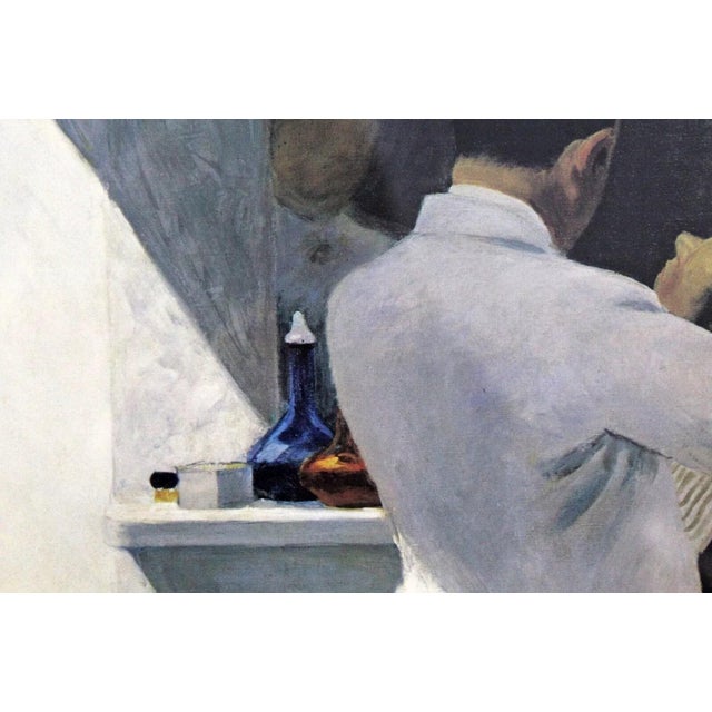 Edward Hopper The Barber Shop Neuberger Museum Vintage Exhibition ...