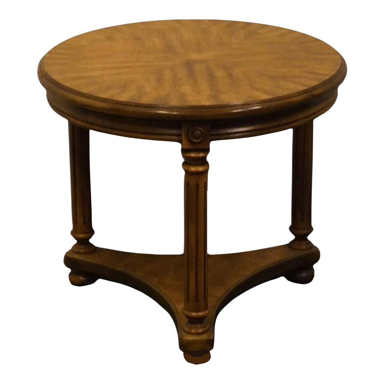 Stanley Furniture Italian Neoclassical Tuscan Style 24" Round Accent ...