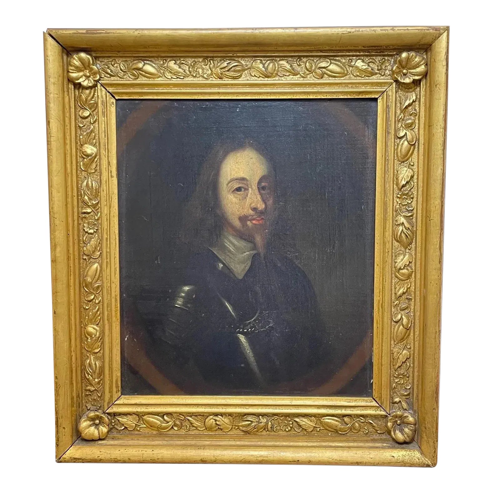 Traditional British 17th Century Oil Painting Portrait of Royal Monarch ...