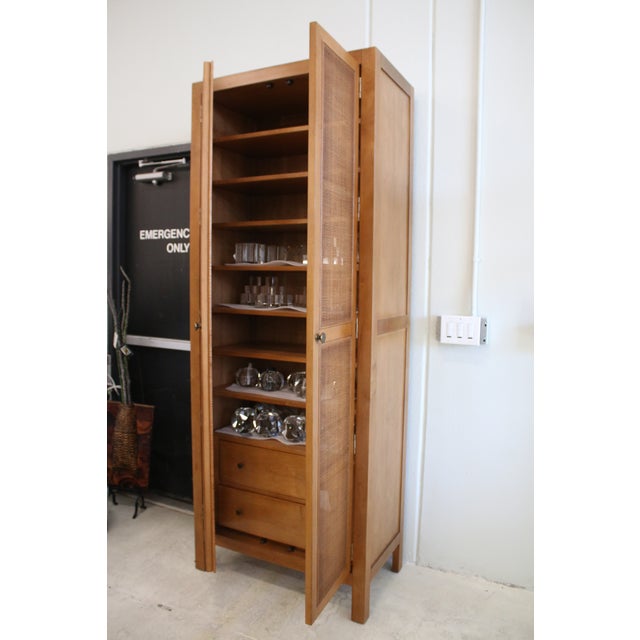 Laguna Light Nutmeg Surf Storage Cabinet by Barclay Butera | Chairish