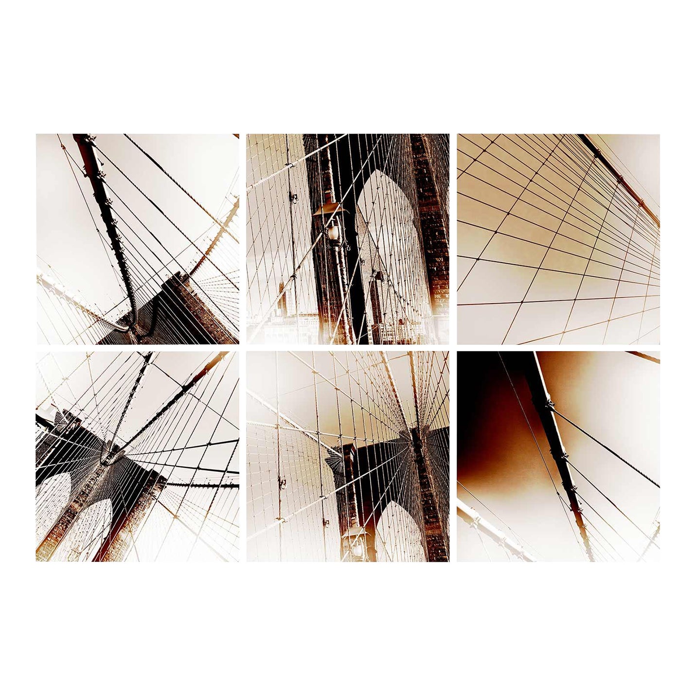 Brooklyn Bridge Collage No.2 Art Print | Chairish