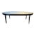 John Richard French Modern Style Oval Dining Table | Chairish