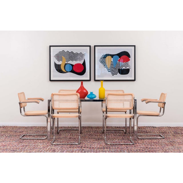 American Post-War Design Chrome Dining Table | Chairish