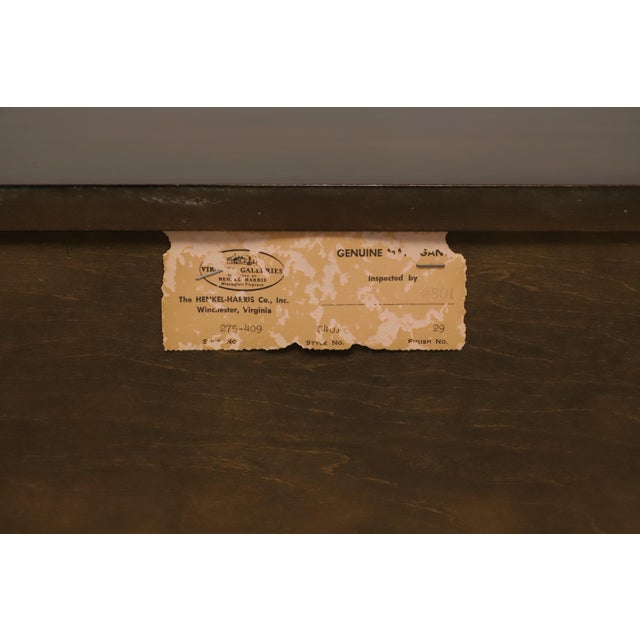 Henkel Harris 2401 29 Mahogany Chippendale Serving Chest | Chairish