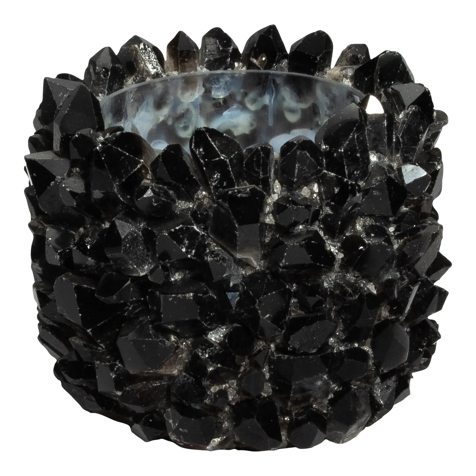 Planter Bowl Grande in Black Quartz | Chairish