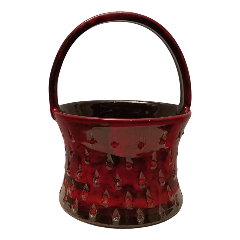 Bassano Ceramic Vase, 1970s | Chairish