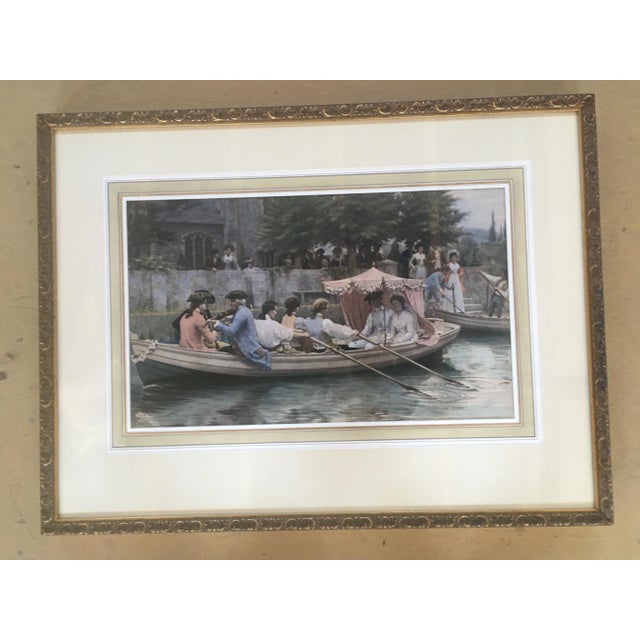 "The Wedding Party" Exquisite Victorian Framed Lithograph by Sir ...