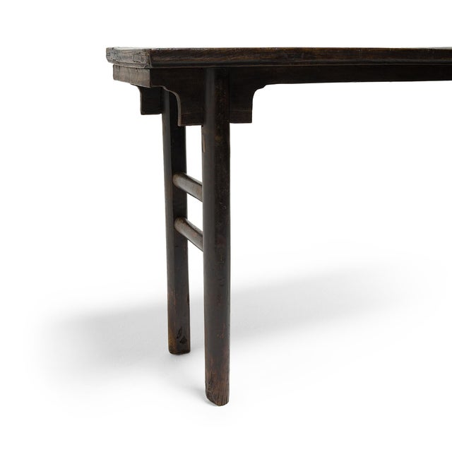 Chinese Round Leg Altar Table, Century 1800 | Chairish