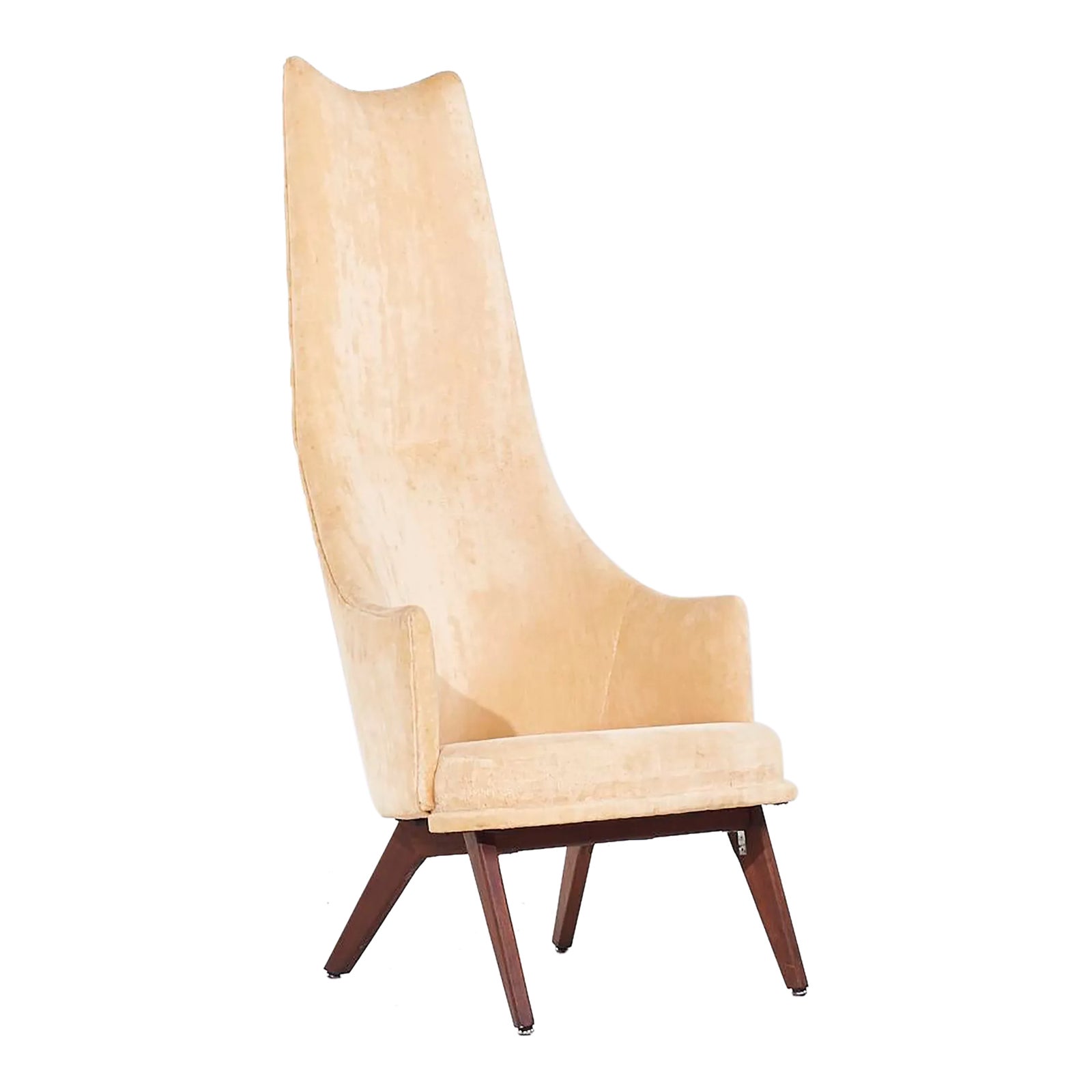 Adrian Pearsall Mid Century Slim Jim Chair | Chairish