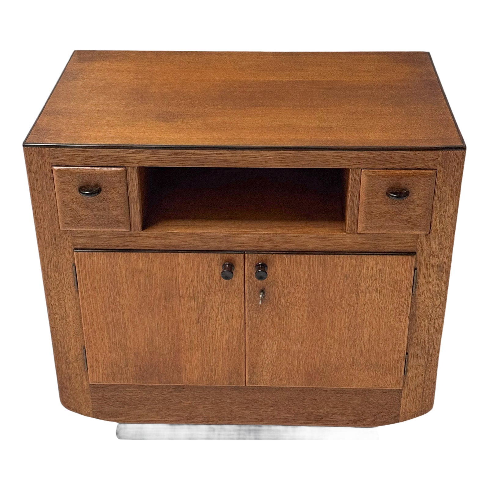 Piet Kramer Art Deco Amsterdam School Cabinet with Drawers, 1930s by ...