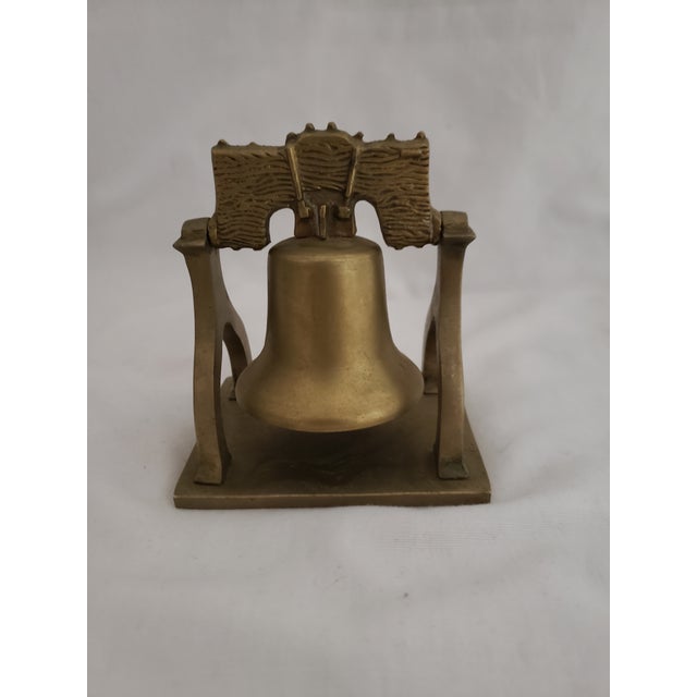 Vintage Revolutionary Style Liberty Bell Paper Weight | Chairish