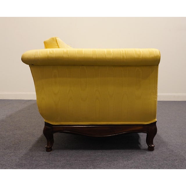 Thomasville Furniture Retro Country French 99" Parlor Sofa W. Yellow ...