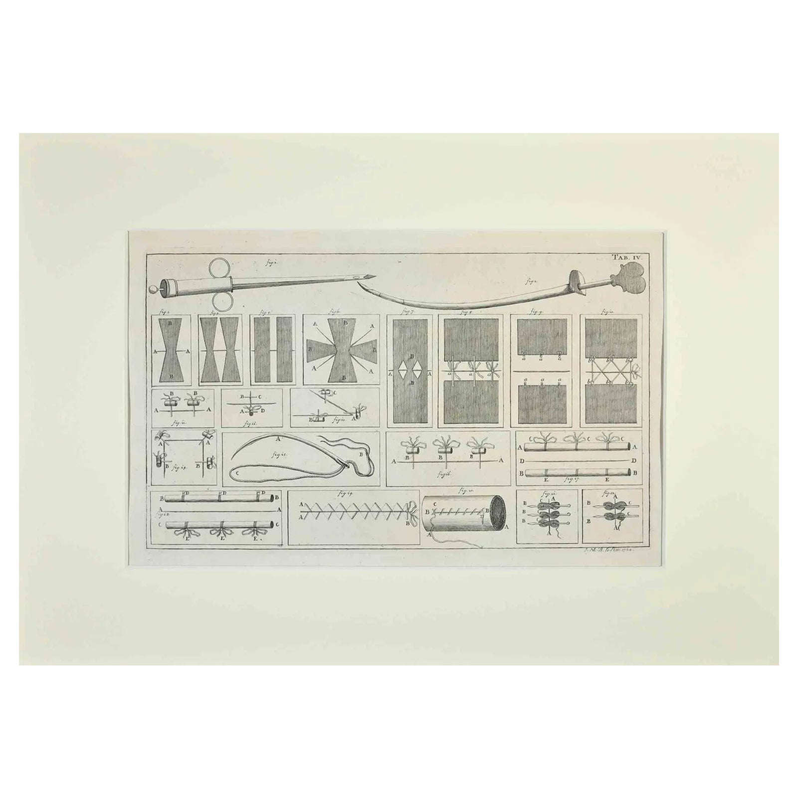 Lorenz Heister, Surgical Instruments, Etching, 1750 | Chairish