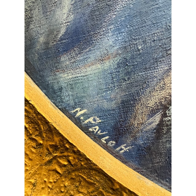 Antique Portrait Painting of Mary Elizabeth Mitchell Williams Oil on ...