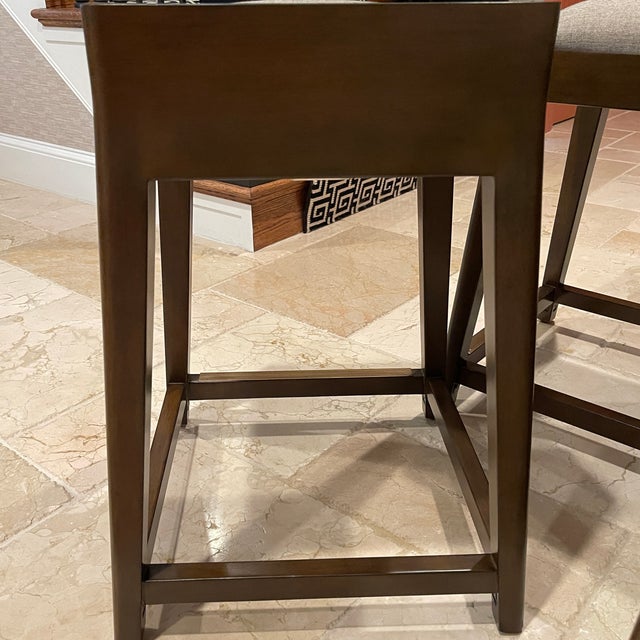 Set of 5 Palecek Hawker 24" Stools | Chairish