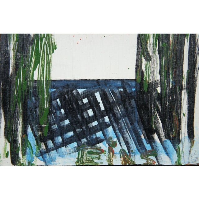 Stefan Eins Abstract Expressionism Original Art Mixed Media on Board ...