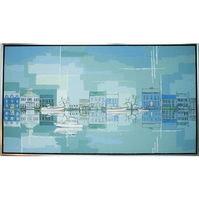 Three Oil on Canvas by Lisa Forster | Chairish