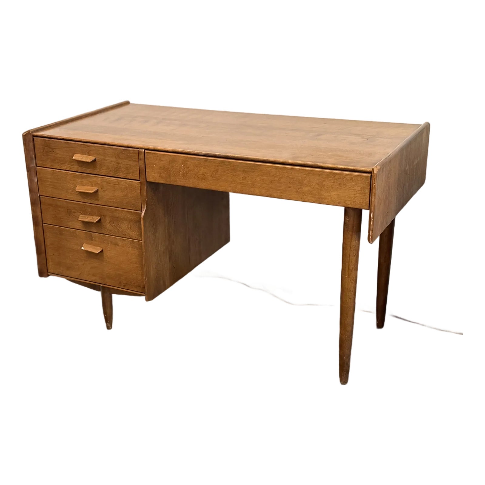 Mid 20th Century Modern Russel Wright for Conant Ball Desk | Chairish