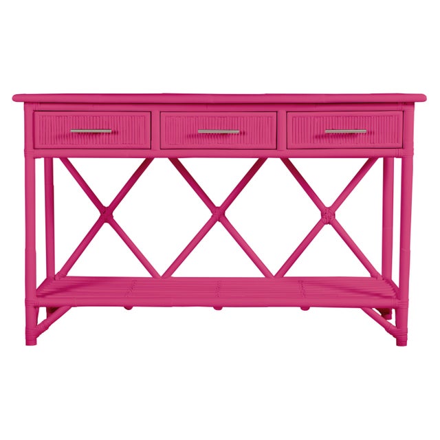 Aruba Sideboard - Bright Pink | Chairish