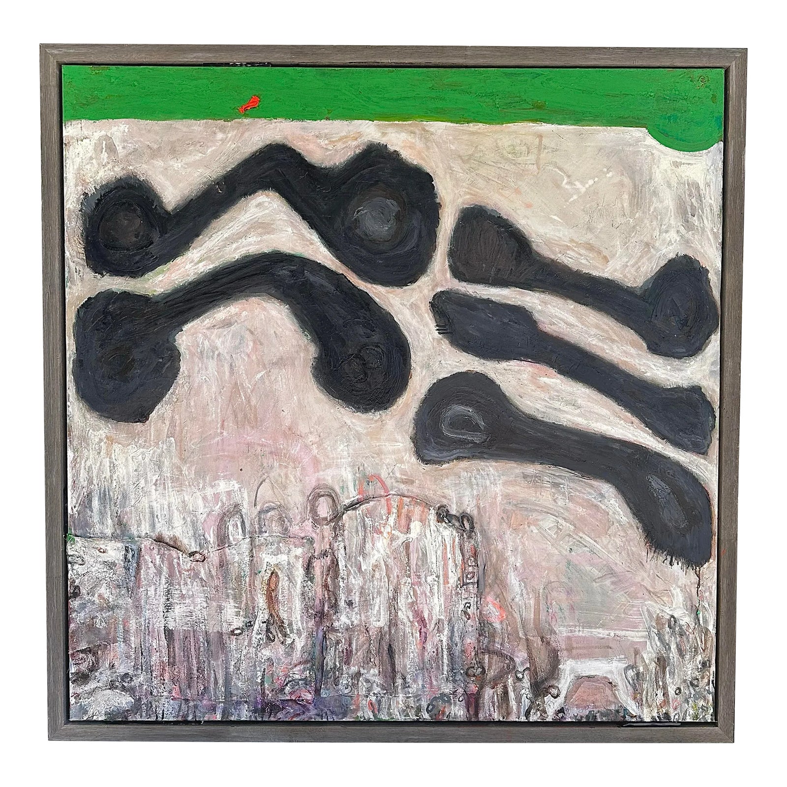 Modern Abstract Painting by Roderick Coles | Chairish