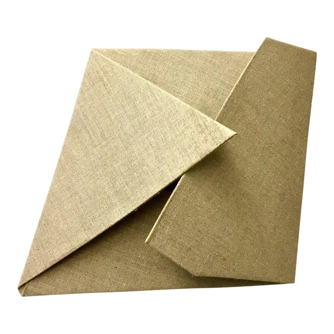 Sebastien de Ganay Folded Linen Abstract Minimalist Sculpture, 2016 ...