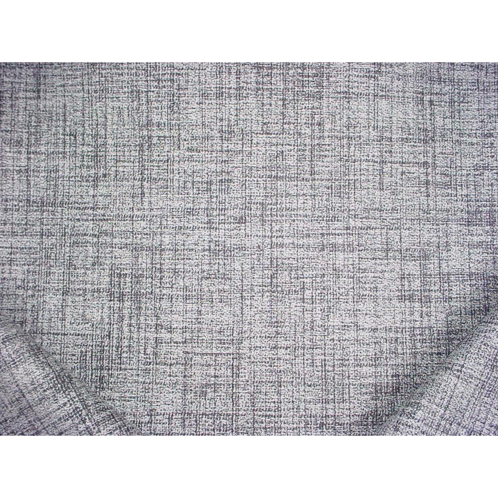 Contemporary Rafu Loam Grey White Silver Chenille Strie Upholstery ...