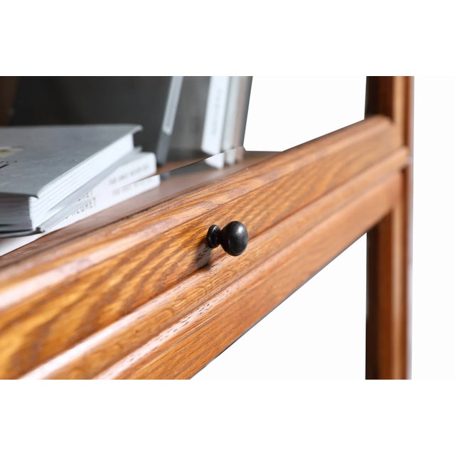 Mission 3 Stack Oak Barrister Bookcase - Beveled Glass in Micheal ...