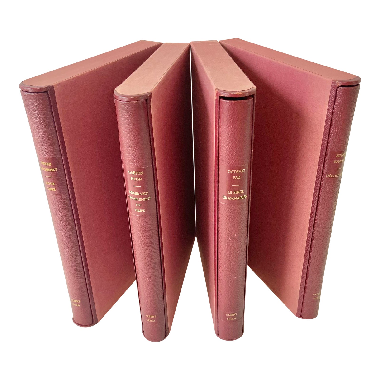 Vintage French Albert Skira Book Collection - Set of 4 | Chairish