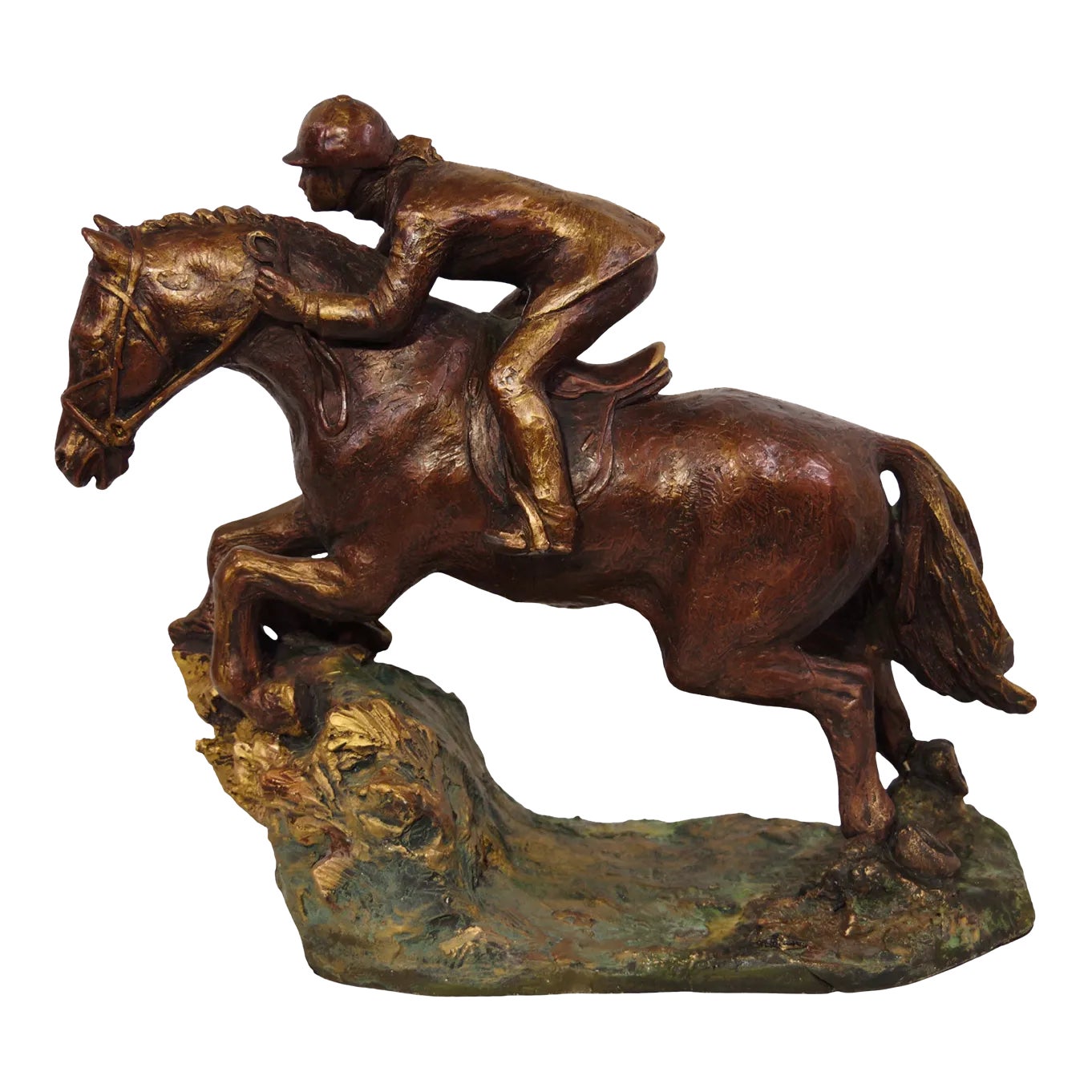 Austin Productions Sculpture "Stretch Run" Race Horse & Jockey ...