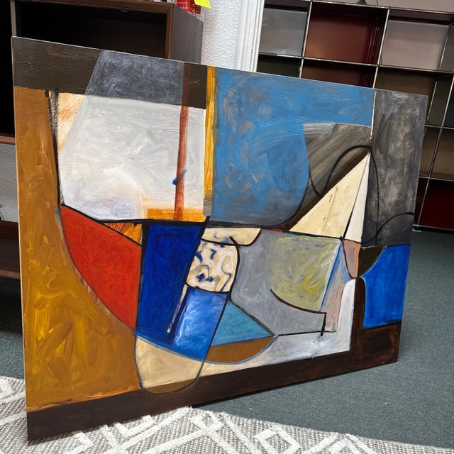 Daniel Phill "Diver" Original Oil Painting | Chairish