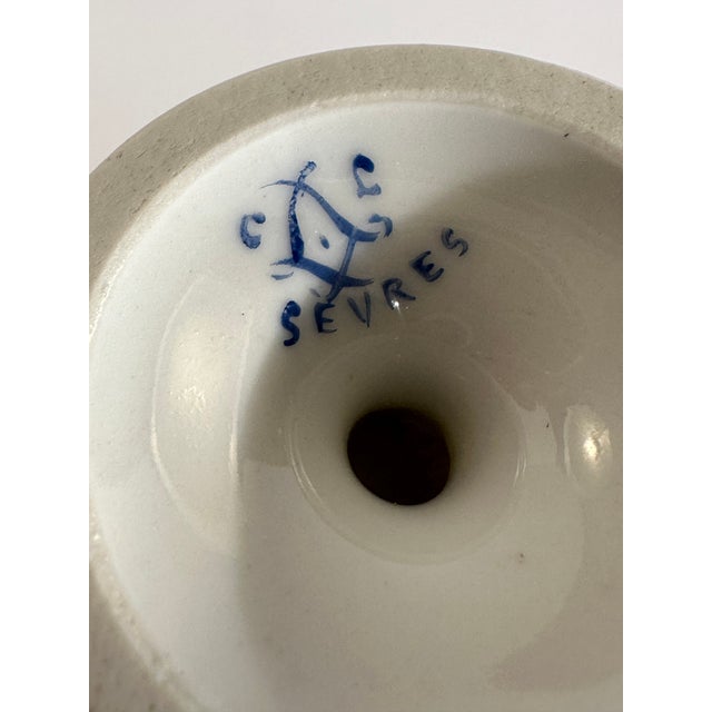 Antique French Sevres Porcelain Bud Vase | Chairish