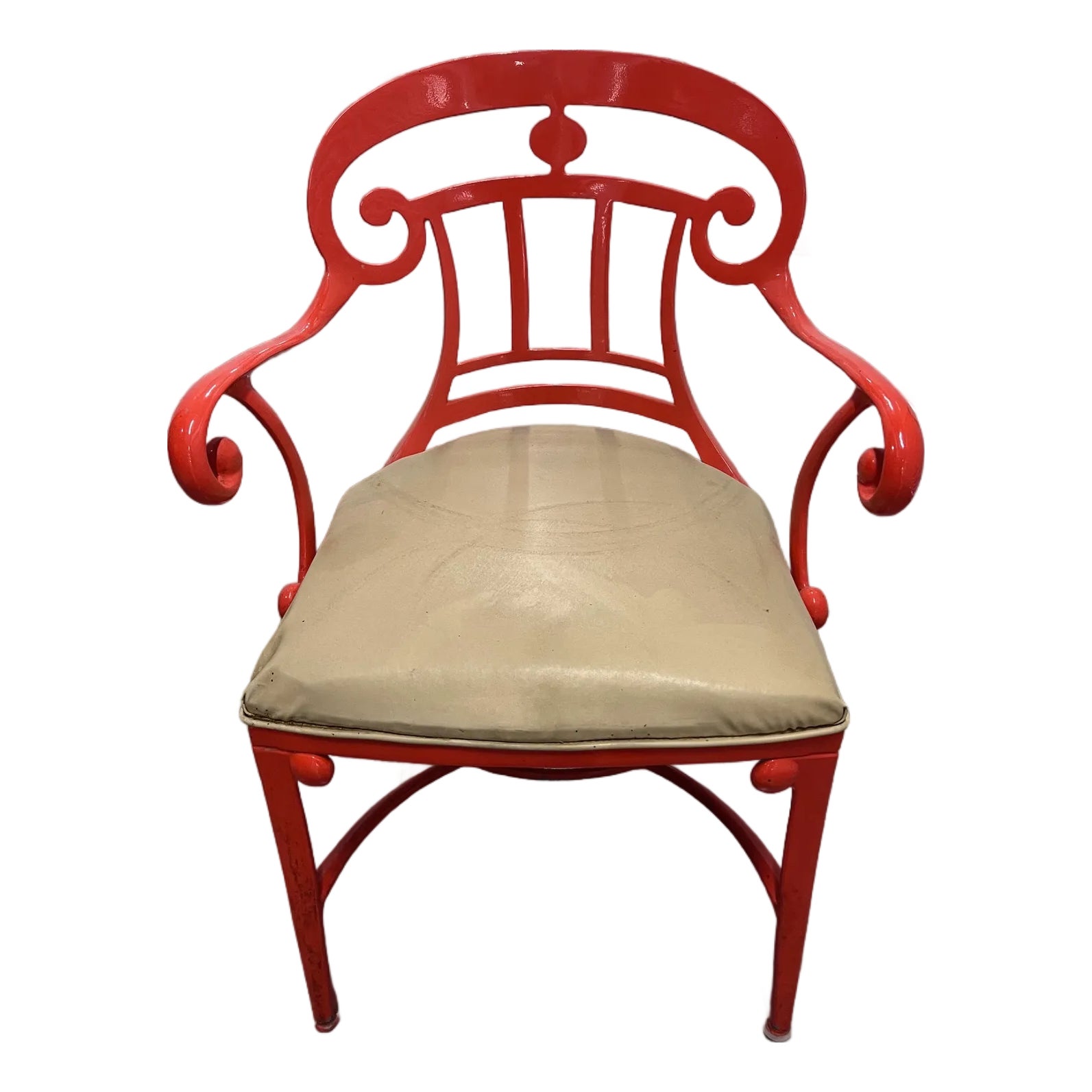 Mid 20th Century Mid Century Modern Veneman Indoor/Outdoor Arm Chair ...