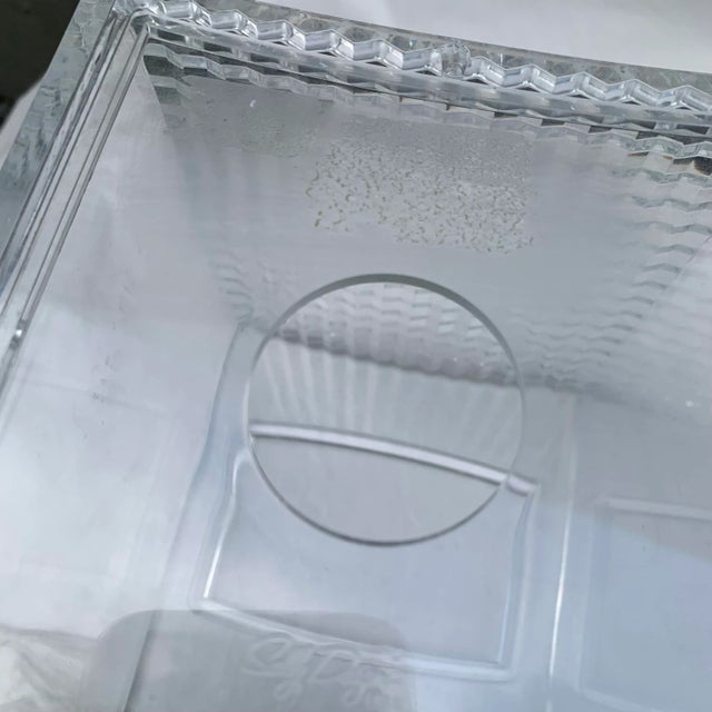 1980s Vintage Sally Designs Acrylic Lucite Textured Tissue Box Cover ...