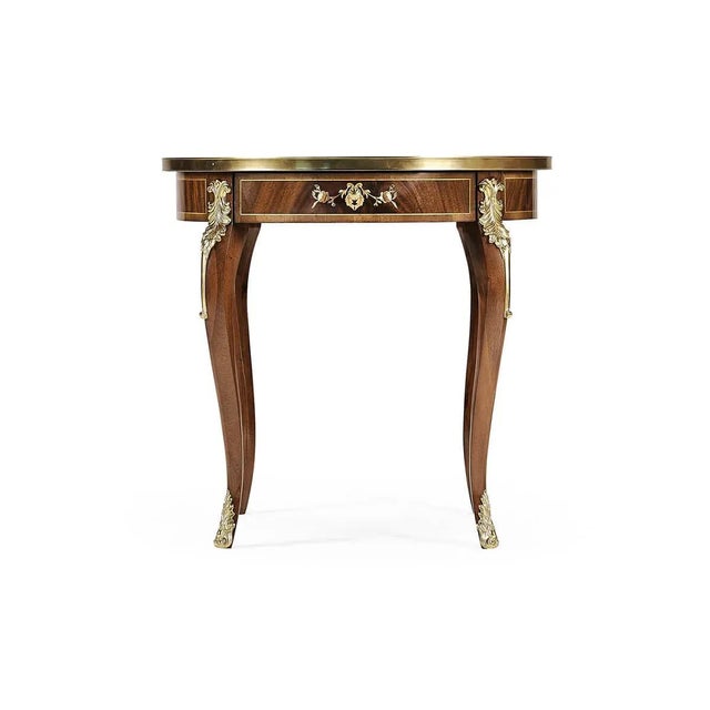Louis XV Style Inlaid End Table | Chairish