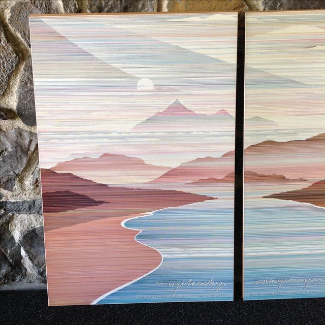 'Damascus' Prints by Marcus Uzilevsky - Pair | Chairish