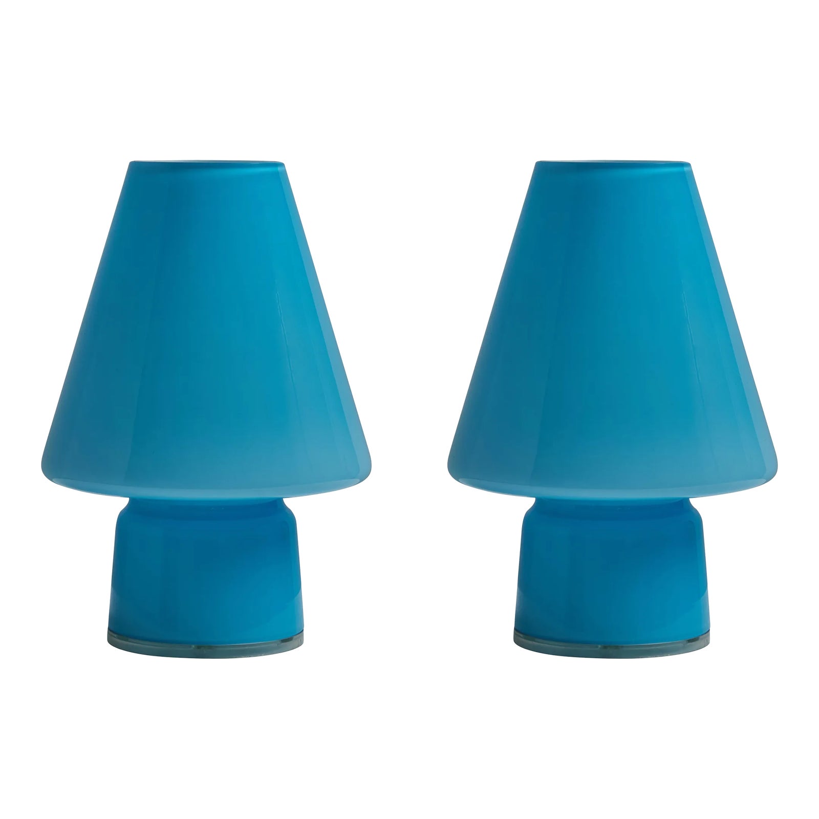 1980s Memphis Style Glass 'BiBi' Table Lamps for Artemide - a Pair ...