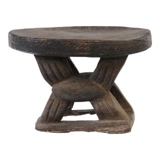 Vintage & Used African Stools | Chairish