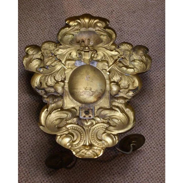Mid 19th Century Repousse Sconce | Chairish