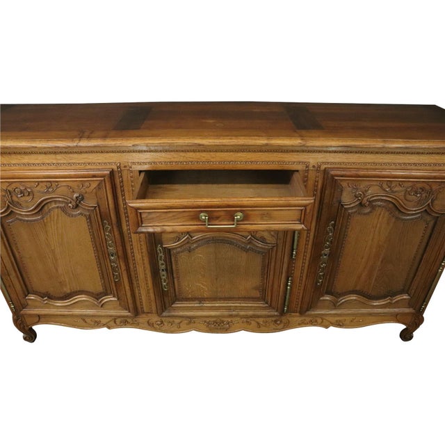 Sideboard Normandy Antique French 1890 Carved | Chairish