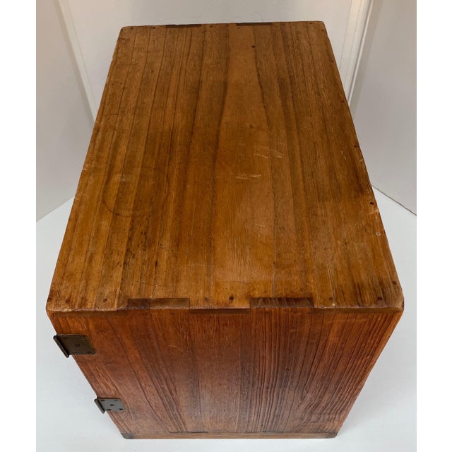 1900s Japanese Tansu Storage Box | Chairish