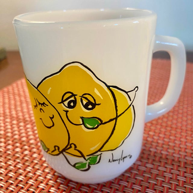 1970s Vintage Anchor Hocking Nancy Lynn Lemon Cups- a Pair | Chairish