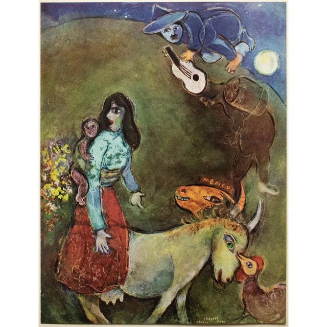 1947 After Marc Chagall, "The Sleeping Guitar" First Edition Period ...