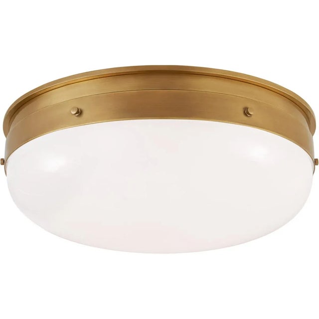 Thomas O'Brien for Visual Comfort Signature Hicks Medium Flush Mount in ...