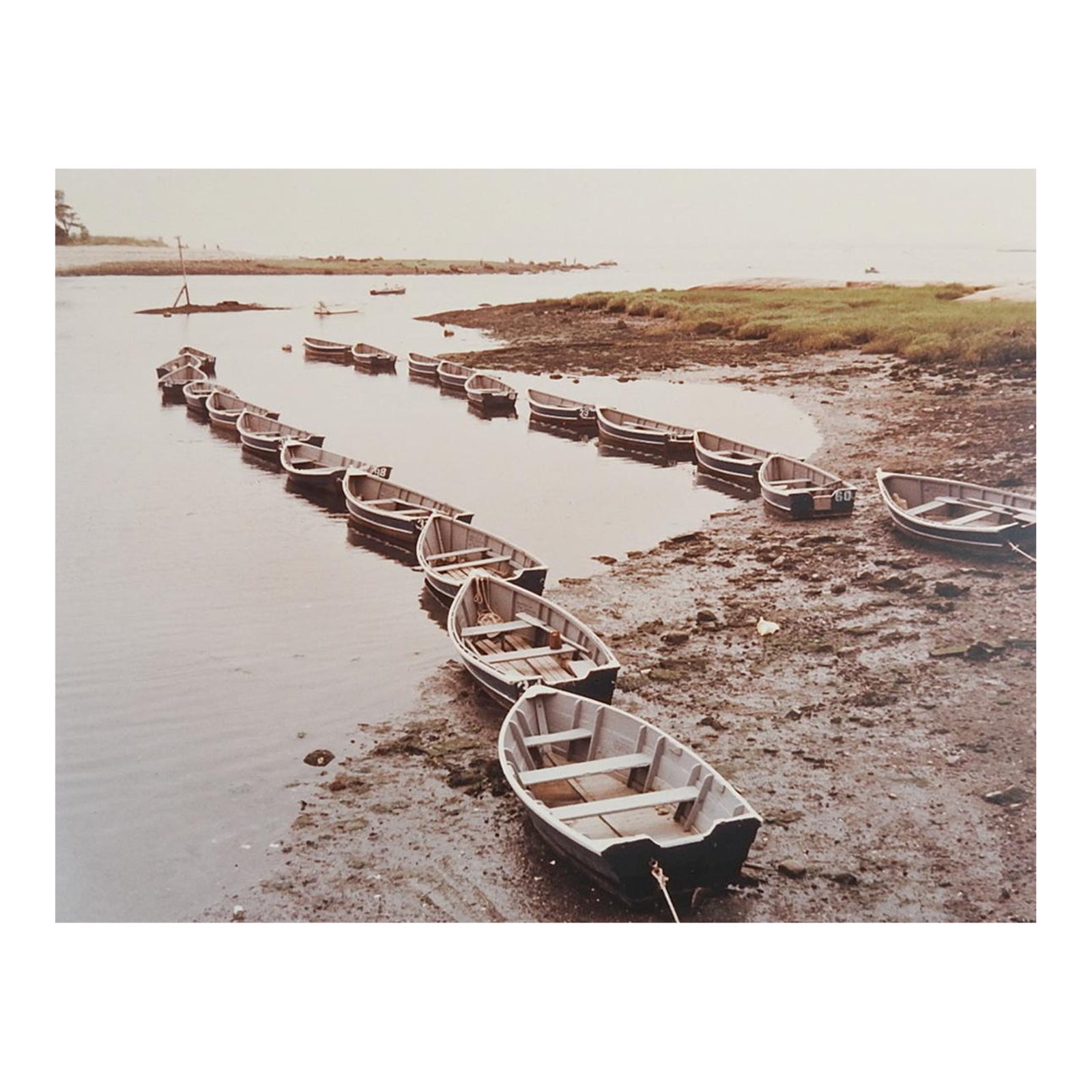 Vintage 1968 Richard Bray Rye Ny Boats Photograph | Chairish