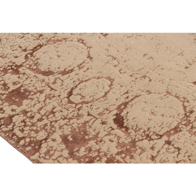 Rug & Kilim’s Modern Classics Rug in Beige-Brown With Abstract ...