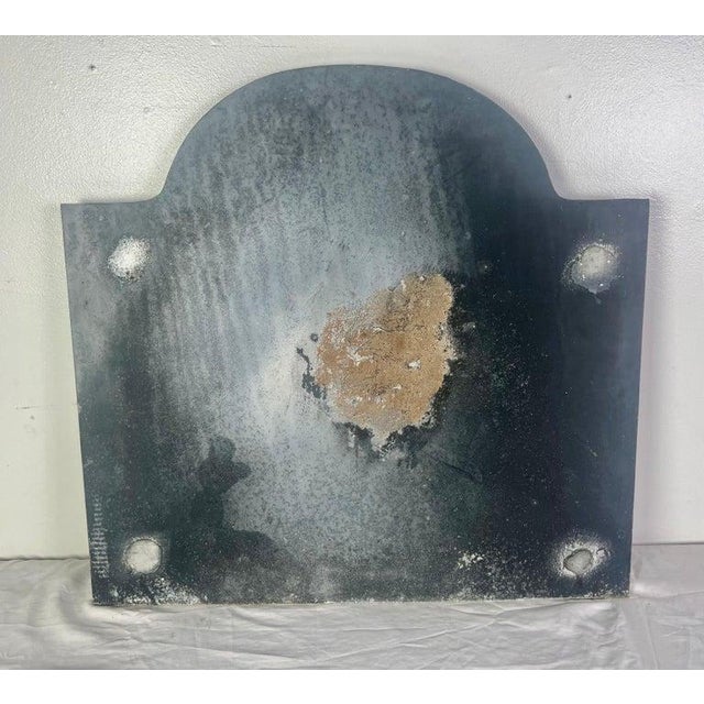 Victorian Cast Metal Fireback Plaque | Chairish