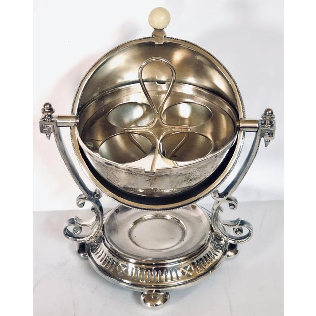 Silver Plated Egg Coddler Chairish