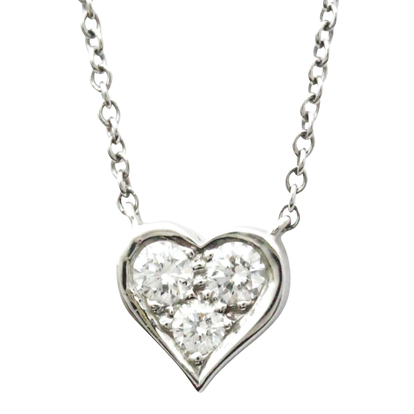 Tiffany & Co Sentimental Heart Necklace | Chairish