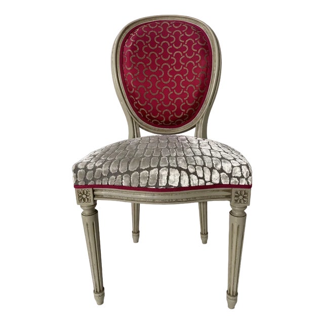 Louis XVI Medallion Chair | Chairish